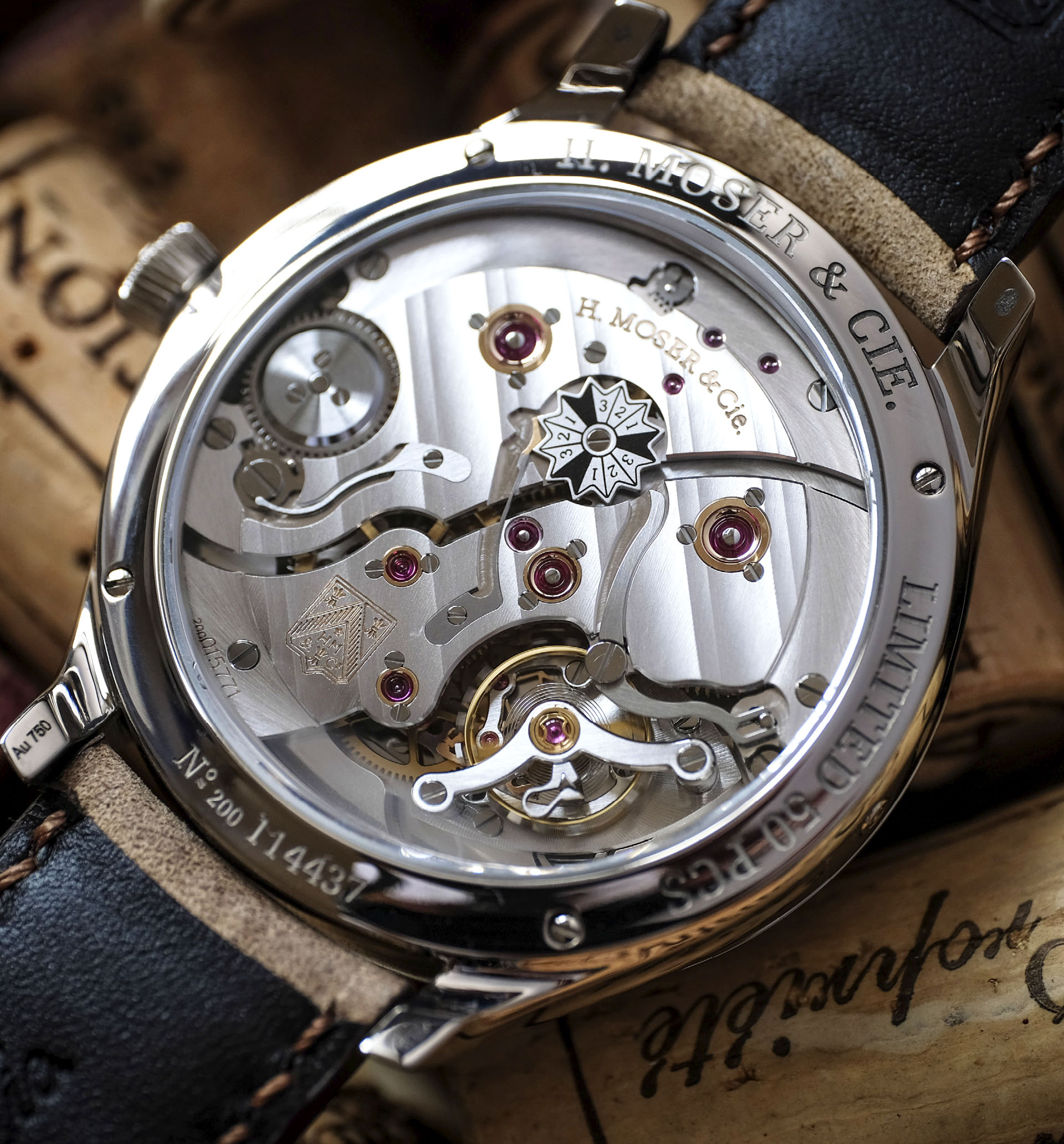 H. Moser & Cie. – Endeavour Perpetual Calendar White Gold and Cosmic ...